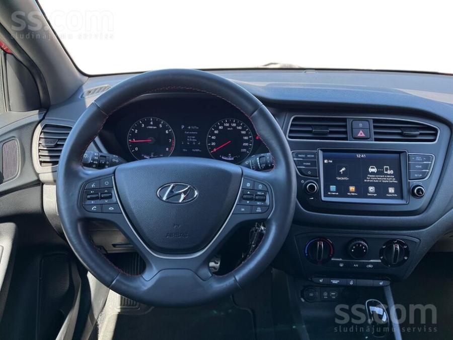 Sarkans Hyundai i20 2020 Rīga, ar dzinēja tilpumu 1.00 L un nobraukumu 97 tūkst. km par 9990 €, foto 10 vietnē AUTOMOTO.COM.LV