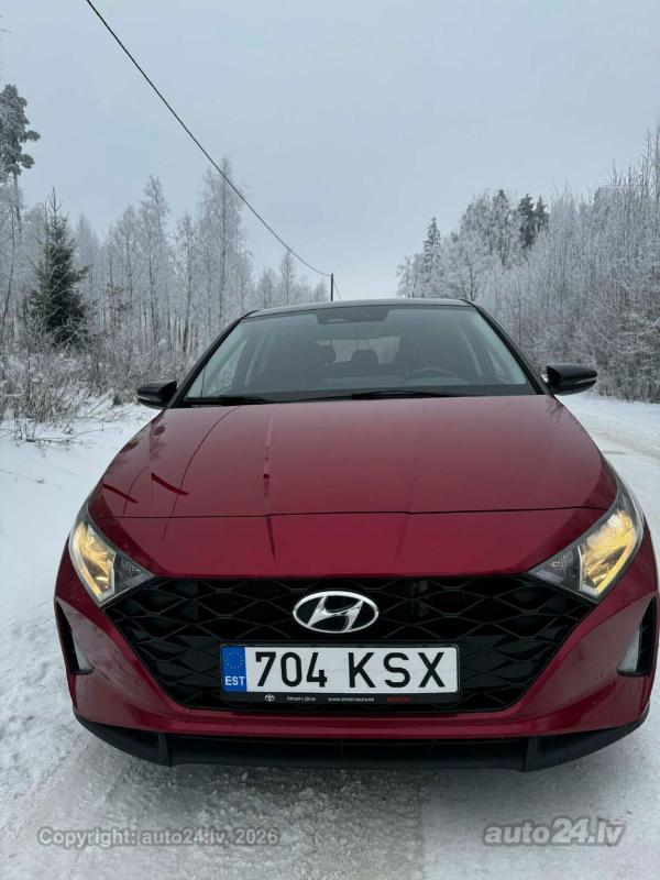 Sarkans Hyundai i20 2021 Tartu, ar dzinēja tilpumu 1.00 L un nobraukumu 65 tūkst. km par 14500 €, foto 2 vietnē AUTOMOTO.COM.LV