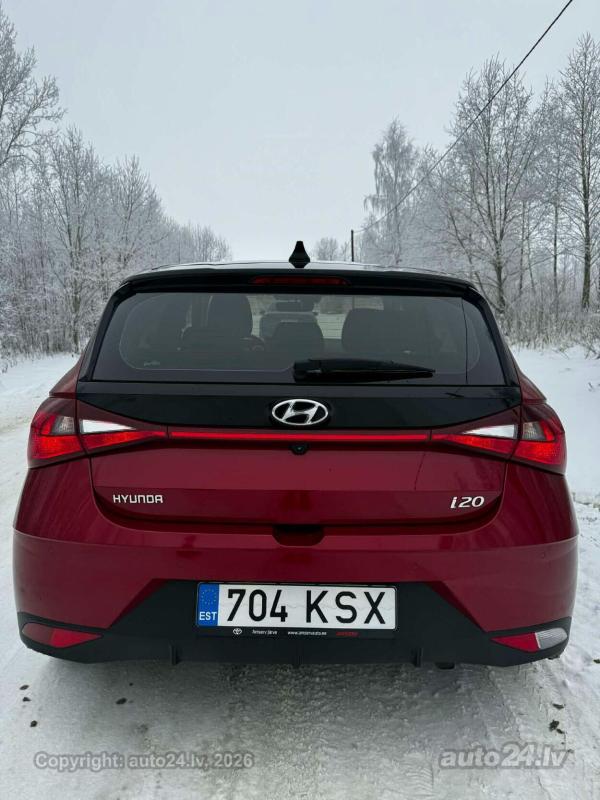 Sarkans Hyundai i20 2021 Tartu, ar dzinēja tilpumu 1.00 L un nobraukumu 65 tūkst. km par 14500 €, foto 5 vietnē AUTOMOTO.COM.LV