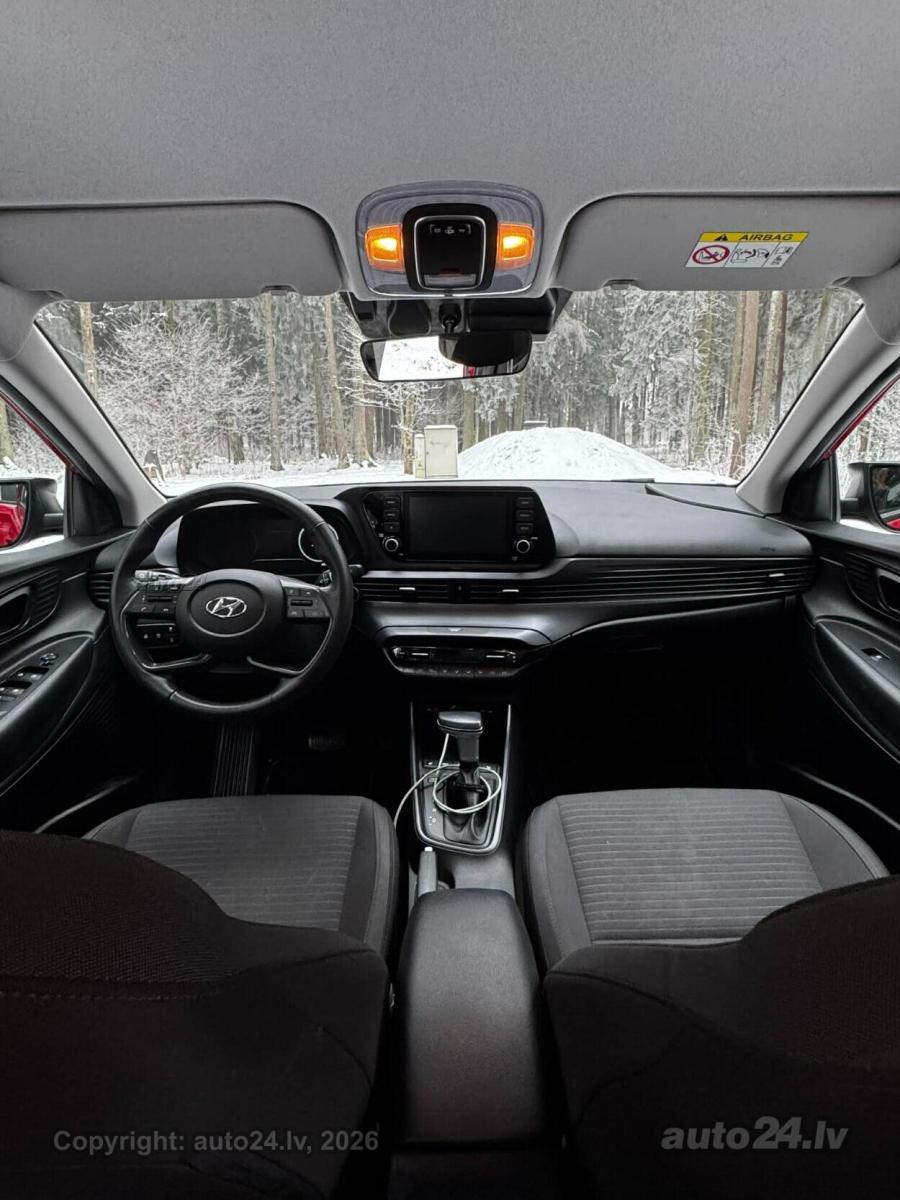 Sarkans Hyundai i20 2021 Tartu, ar dzinēja tilpumu 1.00 L un nobraukumu 65 tūkst. km par 14500 €, foto 10 vietnē AUTOMOTO.COM.LV