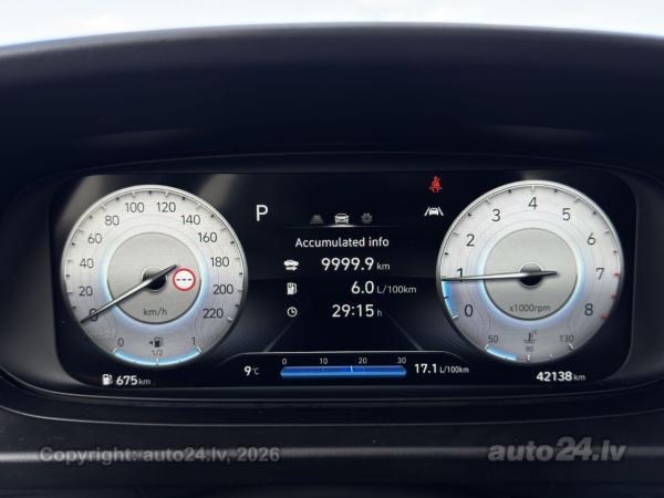 Sarkans Hyundai i20 2021 Tallina, ar dzinēja tilpumu 1.00 L un nobraukumu 42 tūkst. km par 13800 €, foto 11 vietnē AUTOMOTO.COM.LV