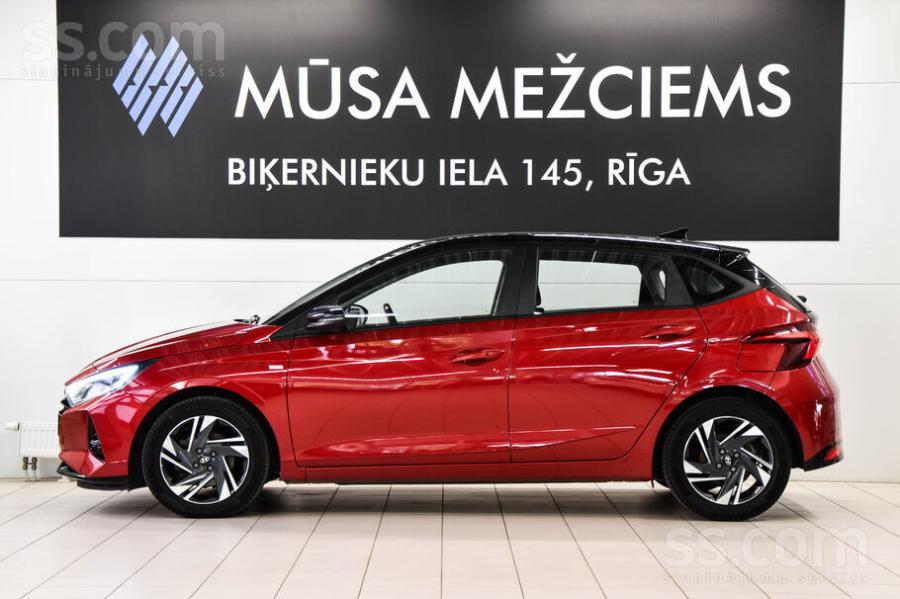 Sarkans Hyundai i20 2023 Rīga, ar dzinēja tilpumu 1.00 L un nobraukumu 55 tūkst. km par 14790 €, foto 6 vietnē AUTOMOTO.COM.LV