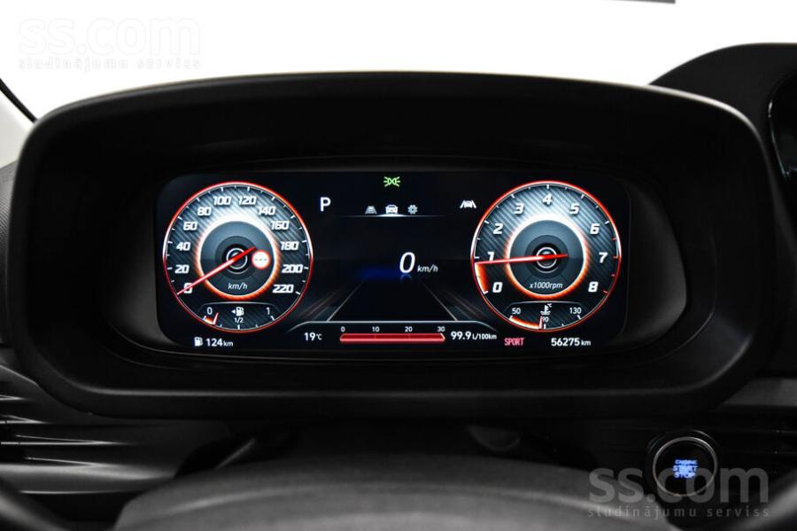 Sarkans Hyundai i20 2023 Rīga, ar dzinēja tilpumu 1.00 L un nobraukumu 55 tūkst. km par 14790 €, foto 22 vietnē AUTOMOTO.COM.LV