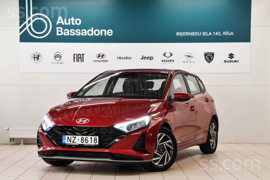 Sarkans Hyundai i20 2024 Rīga, ar dzinēja tilpumu 1.00 L un nobraukumu 4 tūkst. km par 17890 €, foto 1 vietnē AUTOMOTO.COM.LV