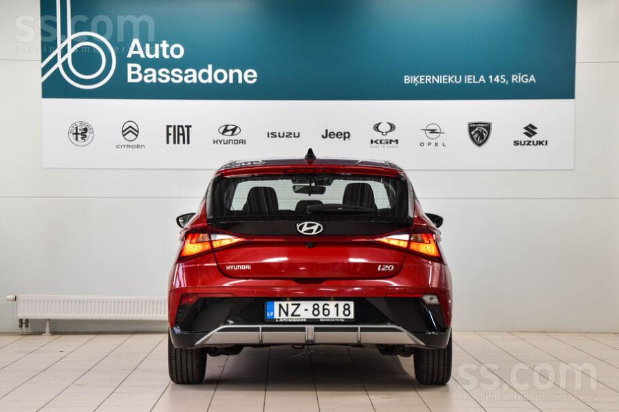 Sarkans Hyundai i20 2024 Rīga, ar dzinēja tilpumu 1.00 L un nobraukumu 4 tūkst. km par 17890 €, foto 6 vietnē AUTOMOTO.COM.LV