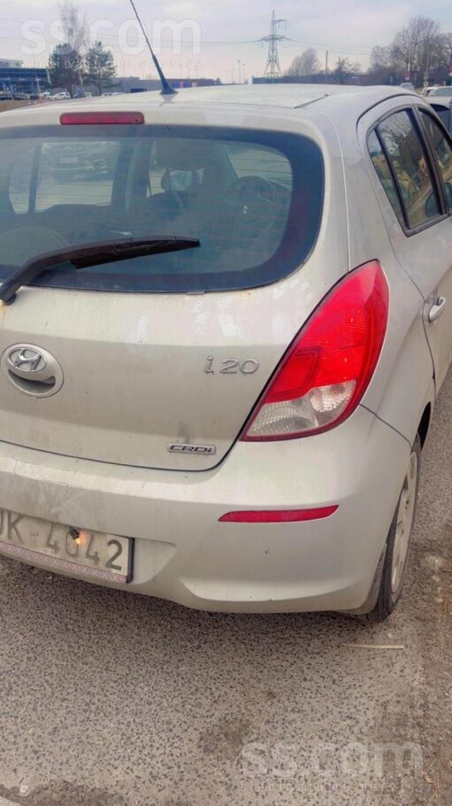 Hyundai i20 2013 Rīga, ar dzinēja tilpumu 1.10 L un nobraukumu 235 tūkst. km par 2350 €, foto 5 vietnē AUTOMOTO.COM.LV