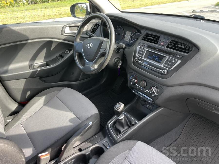 Balts Hyundai i20 2017 Rīga, ar dzinēja tilpumu 1.20 L un nobraukumu 125 tūkst. km par 5300 €, foto 7 vietnē AUTOMOTO.COM.LV