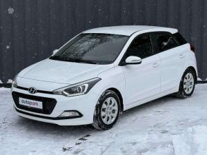 Balts Hyundai i20 2018 Viļņa, ar dzinēja tilpumu 1.37 L un nobraukumu 182 tūkst. km par 6900 €, foto  vietnē AUTOMOTO.COM.LV