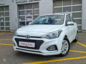 Balts Hyundai i20 2018 Viļņa, ar dzinēja tilpumu 1.25 L un nobraukumu 127 tūkst. km par 6500 €, foto  vietnē AUTOMOTO.COM.LV