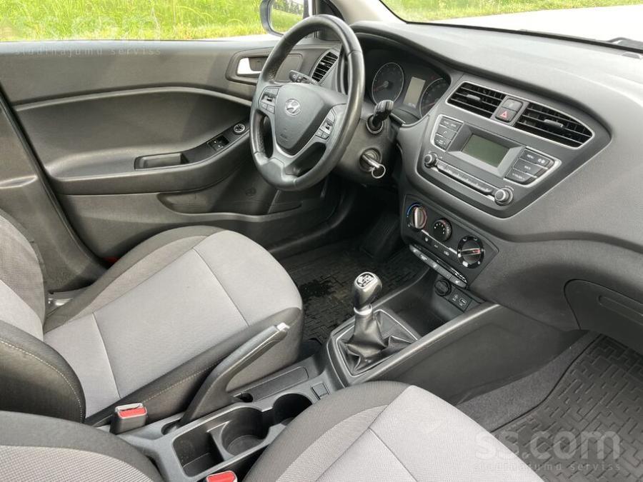 Balts Hyundai i20 2019 Rīga, ar dzinēja tilpumu 1.30 L un nobraukumu 125 tūkst. km par 5900 €, foto 8 vietnē AUTOMOTO.COM.LV