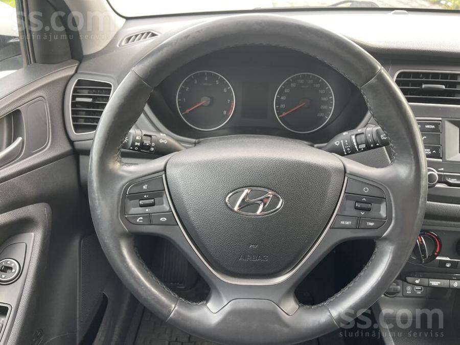 Balts Hyundai i20 2019 Rīga, ar dzinēja tilpumu 1.30 L un nobraukumu 125 tūkst. km par 5900 €, foto 9 vietnē AUTOMOTO.COM.LV