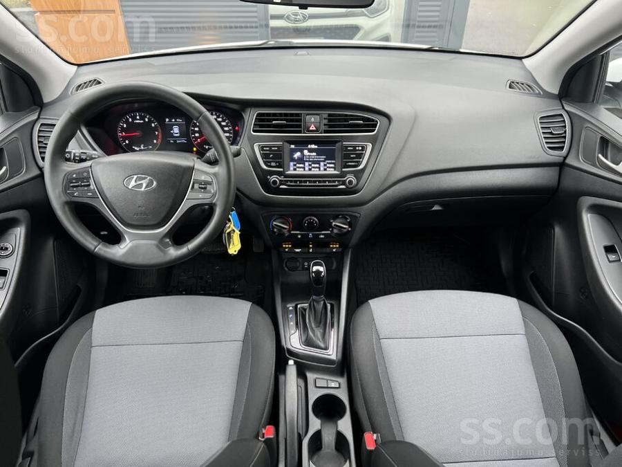 Balts Hyundai i20 2020 Jelgava, ar dzinēja tilpumu 1.00 L un nobraukumu 264 tūkst. km par 5990 €, foto 10 vietnē AUTOMOTO.COM.LV
