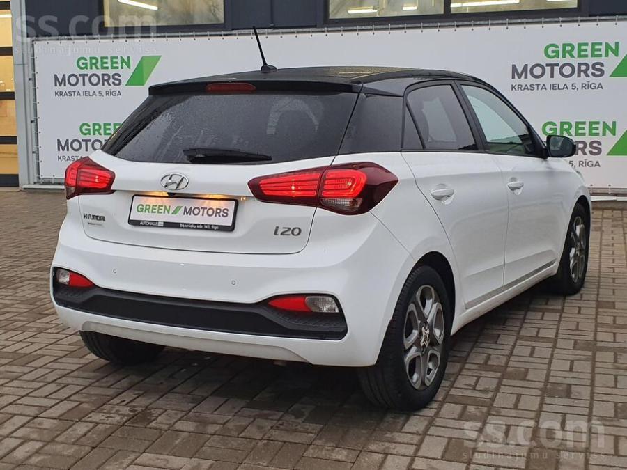 White Hyundai i20 2020 in Riga, with an engine capacity of 1.00 L and mileage of 143 thousand km for 8900 €, photo 33 on AUTOMOTO.COM.LV