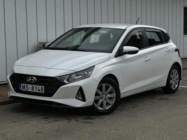 White Hyundai i20 2021 in Riga, with an engine capacity of 1.20 L and mileage of 25 thousand km for 10900 €, photo 10 on AUTOMOTO.COM.LV