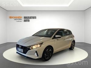 White Hyundai i20 2022 in Riga, with an engine capacity of 1.00 L and mileage of 38 thousand km for 12990 €, photo  on AUTOMOTO.COM.LV