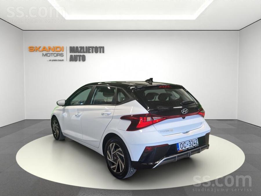 Balts Hyundai i20 2025 Rīga, ar dzinēja tilpumu 1.00 L un nobraukumu 33 tūkst. km par 15990 €, foto 5 vietnē AUTOMOTO.COM.LV
