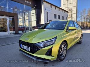 Yellow Hyundai i20 2023 in Tartu, with an engine capacity of 1.00 L and mileage of 20 thousand km for 21800 €, photo  on AUTOMOTO.COM.LV