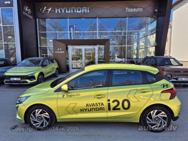 Dzeltens Hyundai i20 2023 Tartu, ar dzinēja tilpumu 1.00 L un nobraukumu 20 tūkst. km par 21800 €, foto 2 vietnē AUTOMOTO.COM.LV