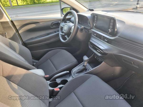 Dzeltens Hyundai i20 2023 Tartu, ar dzinēja tilpumu 1.00 L un nobraukumu 20 tūkst. km par 21800 €, foto 10 vietnē AUTOMOTO.COM.LV