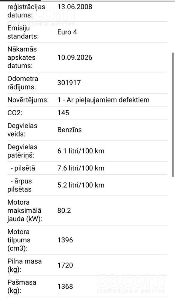 Черный Хендай i30 2008 в Рига, объемом двигателя 1.60 л и пробегом 315 тыс. км за 2000 €, фото 7 на AUTOMOTO.COM.LV
