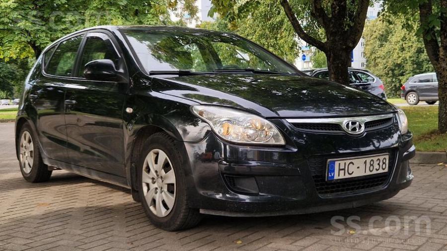 Melns Hyundai i30 2008 Rīga, ar dzinēja tilpumu 1.40 L un nobraukumu 0 tūkst. km par 770 €, foto 1 vietnē AUTOMOTO.COM.LV
