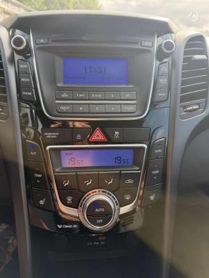 Черный Хендай i30 2016 в Клайпеда, объемом двигателя 1.58 л и пробегом 264 тыс. км за 3999 €, фото 19 на AUTOMOTO.COM.LV