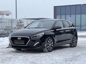 Black Hyundai i30 2019 in Siauliai, with an engine capacity of 1.58 L and mileage of 202 thousand km for 9900 €, photo 2 on AUTOMOTO.COM.LV