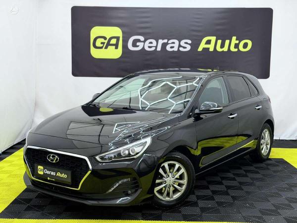 Melns Hyundai i30 2019 Viļņa, ar dzinēja tilpumu 1.35 L un nobraukumu 123 tūkst. km par 10990 €, foto  vietnē AUTOMOTO.COM.LV