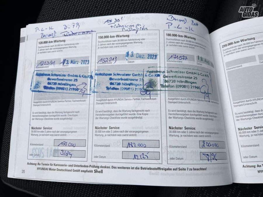 Black Hyundai i30 2019 in Siauliai, with an engine capacity of 1.60 L and mileage of 202 thousand km for 9800 €, photo 35 on AUTOMOTO.COM.LV