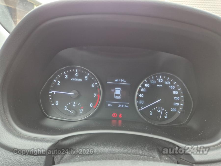 Melns Hyundai i30 2020 Pelva, ar dzinēja tilpumu 1.40 L un nobraukumu 26 tūkst. km par 10500 €, foto 6 vietnē AUTOMOTO.COM.LV