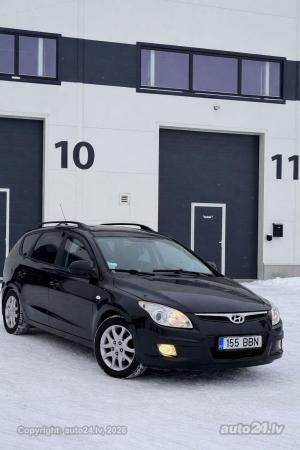 Black Hyundai i30 2008 in Tallinn, with an engine capacity of 1.60 L and mileage of 235 thousand km for 1800 €, photo  on AUTOMOTO.COM.LV