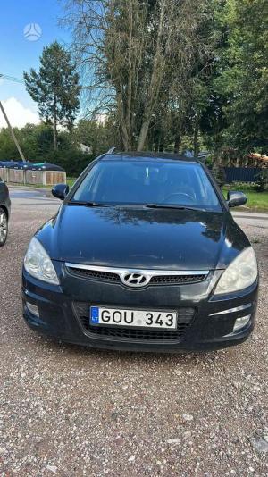 Черный Хендай i30 2008 в Каунас, объемом двигателя 1.58 л и пробегом 305 тыс. км за 950 €, фото  на AUTOMOTO.COM.LV