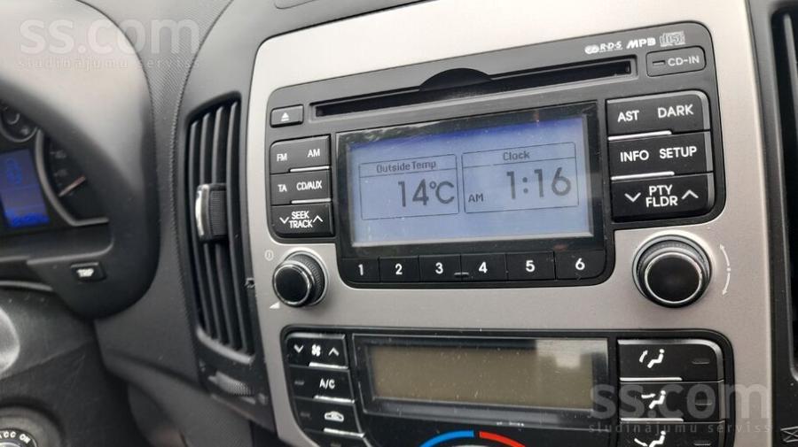 Черный Хендай i30 2009 в Рига, объемом двигателя 1.60 л и пробегом 184 тыс. км за 3950 €, фото 33 на AUTOMOTO.COM.LV