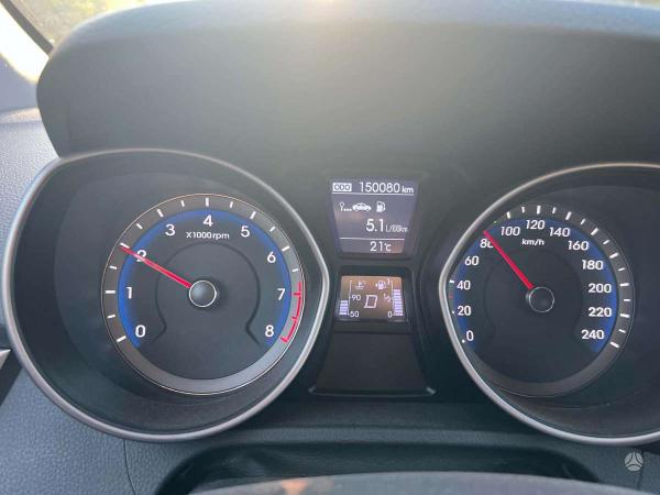 Melns Hyundai i30 2014 Kauņa, ar dzinēja tilpumu 1.59 L un nobraukumu 150 tūkst. km par 5900 €, foto 9 vietnē AUTOMOTO.COM.LV