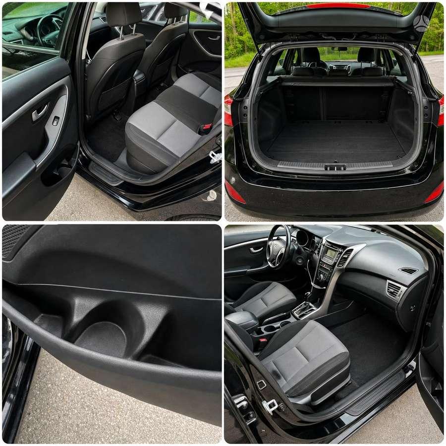 Melns Hyundai i30 2014 Kauņa, ar dzinēja tilpumu 1.59 L un nobraukumu 150 tūkst. km par 5900 €, foto 13 vietnē AUTOMOTO.COM.LV