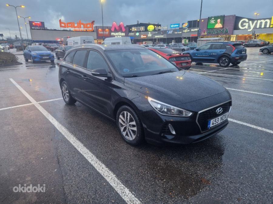 Черный Хендай i30 2017 в Таллин, объемом двигателя 1.60 л и пробегом 125 тыс. км за 11500 €, фото 1 на AUTOMOTO.COM.LV