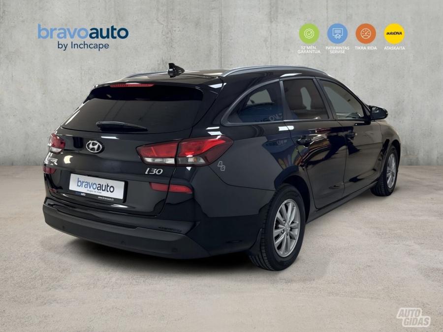 Melns Hyundai i30 2020 Viļņa, ar dzinēja tilpumu 1.40 L un nobraukumu 119 tūkst. km par 13500 €, foto 6 vietnē AUTOMOTO.COM.LV