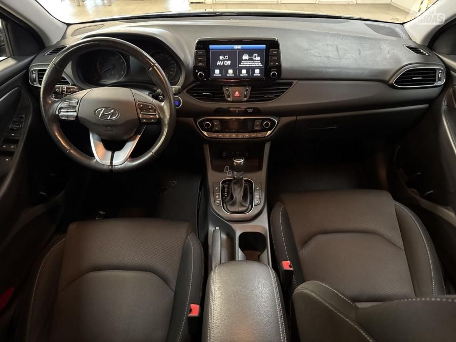 Melns Hyundai i30 2020 Viļņa, ar dzinēja tilpumu 1.40 L un nobraukumu 119 tūkst. km par 13500 €, foto 13 vietnē AUTOMOTO.COM.LV