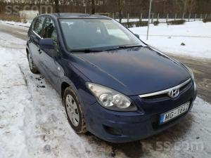 Blue Hyundai i30 2010 in Riga, with an engine capacity of 1.40 L and mileage of 148 thousand km for 3300 €, photo  on AUTOMOTO.COM.LV
