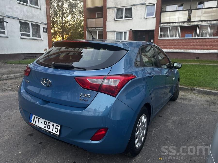 Синий Хендай i30 2013 в Рига, объемом двигателя 1.60 л и пробегом 179 тыс. км за 6550 €, фото 7 на AUTOMOTO.COM.LV