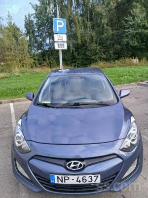 Zils Hyundai i30 2013 Rīga, ar dzinēja tilpumu 1.40 L un nobraukumu 143 tūkst. km par 4700 €, foto 5 vietnē AUTOMOTO.COM.LV
