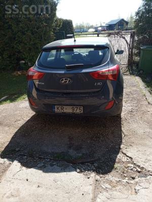 Zils Hyundai i30 2017 Rīga, ar dzinēja tilpumu 1.40 L un nobraukumu 134 tūkst. km par 8000 €, foto 4 vietnē AUTOMOTO.COM.LV