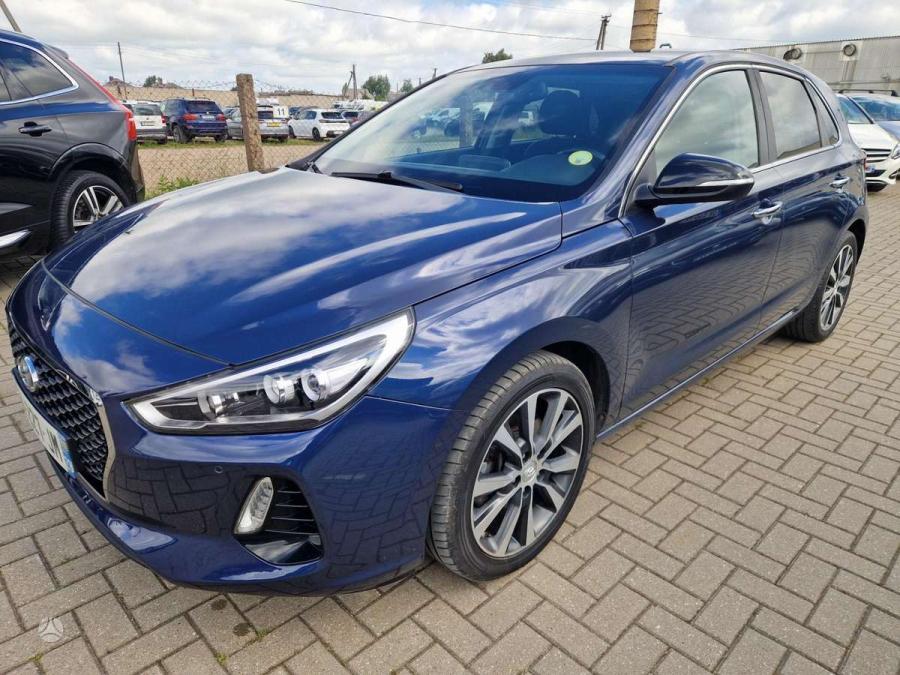 Синий Хендай i30 2018 в Таураге, объемом двигателя 1.58 л и пробегом 240 тыс. км за 6400 €, фото 1 на AUTOMOTO.COM.LV