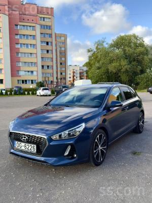 Zils Hyundai i30 2018 Liepāja, ar dzinēja tilpumu 1.40 L un nobraukumu 118 tūkst. km par 11800 €, foto 3 vietnē AUTOMOTO.COM.LV