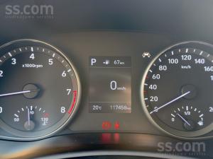 Zils Hyundai i30 2018 Liepāja, ar dzinēja tilpumu 1.40 L un nobraukumu 118 tūkst. km par 11800 €, foto 8 vietnē AUTOMOTO.COM.LV