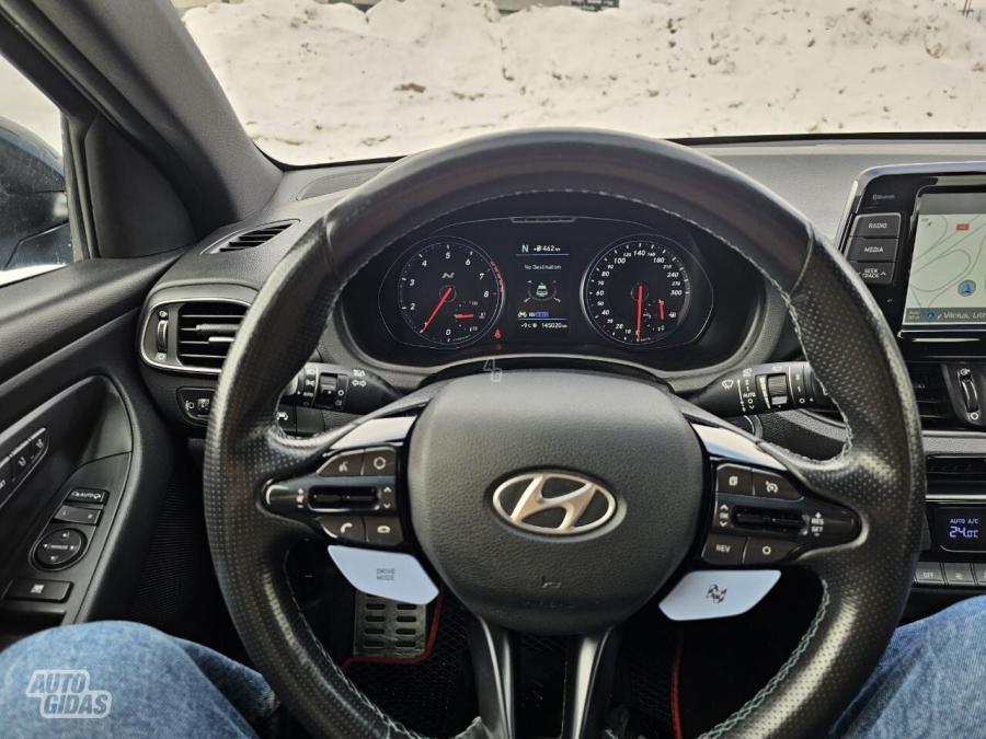 Zils Hyundai i30 2019 Viļņa, ar dzinēja tilpumu 2.00 L un nobraukumu 145 tūkst. km par 19500 €, foto 12 vietnē AUTOMOTO.COM.LV