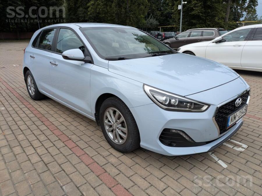 Синий Хендай i30 2020 в Рига, объемом двигателя 1.40 л и пробегом 49 тыс. км за 9990 €, фото 3 на AUTOMOTO.COM.LV