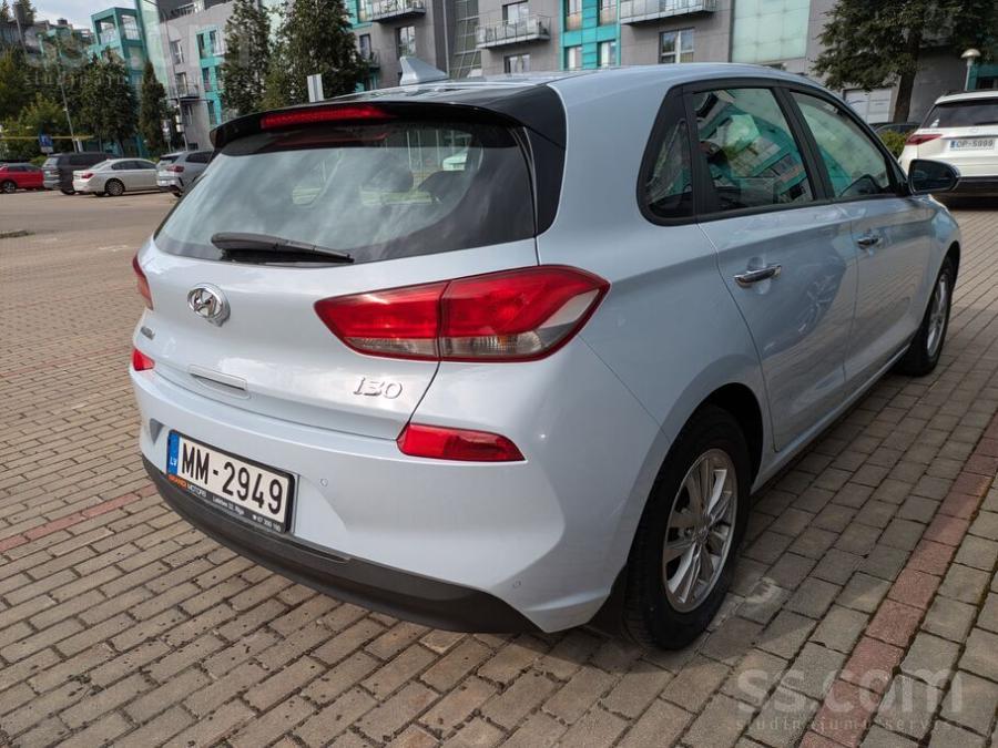 Синий Хендай i30 2020 в Рига, объемом двигателя 1.40 л и пробегом 49 тыс. км за 9990 €, фото 5 на AUTOMOTO.COM.LV