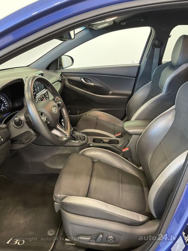 Zils Hyundai i30 2021 Tallina, ar dzinēja tilpumu 1.40 L un nobraukumu 97 tūkst. km par 16490 €, foto 9 vietnē AUTOMOTO.COM.LV