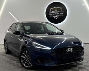 Blue Hyundai i30 2024 in Marijampole, with an engine capacity of 1.00 L and mileage of 7 thousand km for 14999 €, photo  on AUTOMOTO.COM.LV